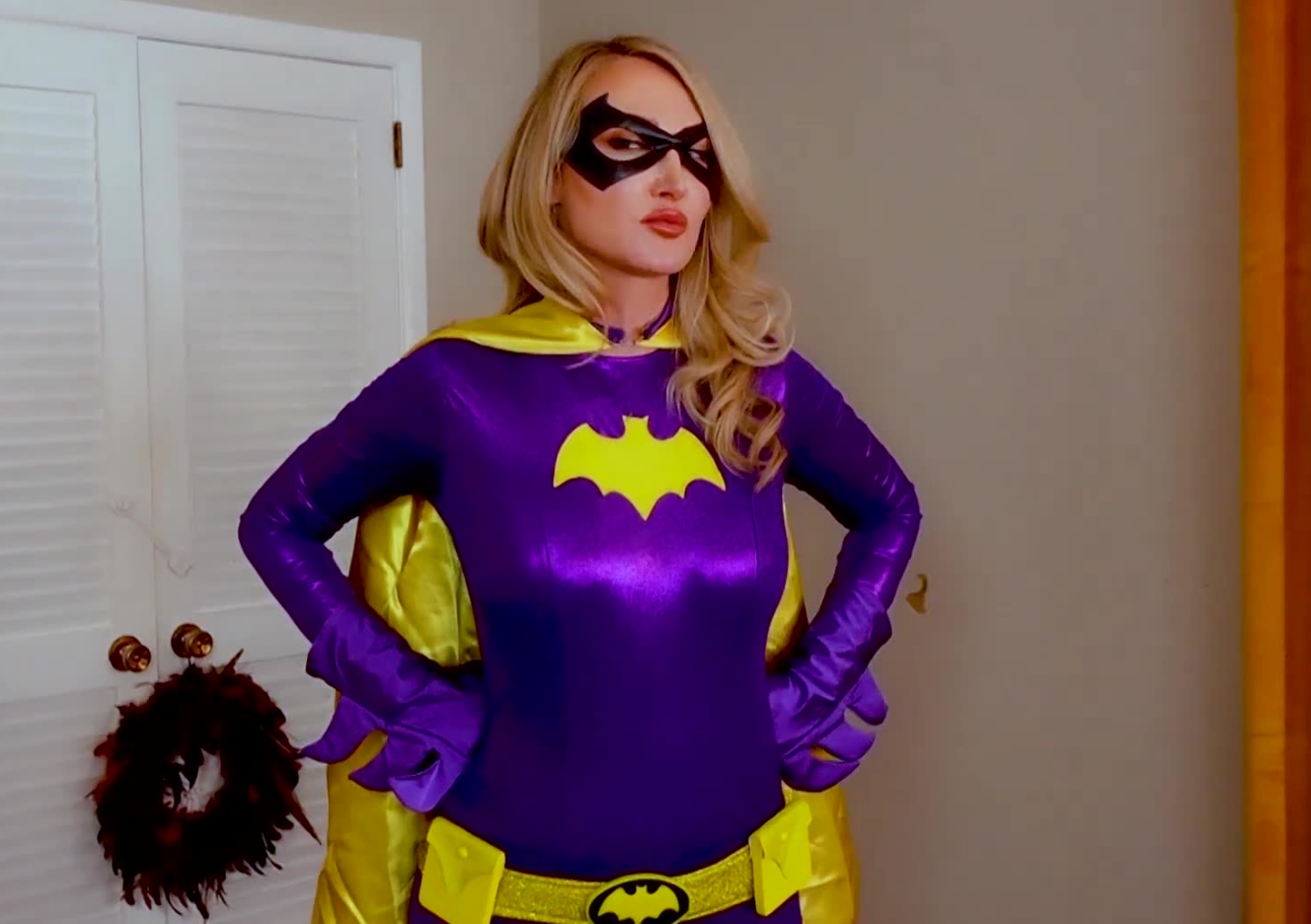 Batgirl Enslaved - Kendra James + Jacquelyn Velvets - KendraJames.com